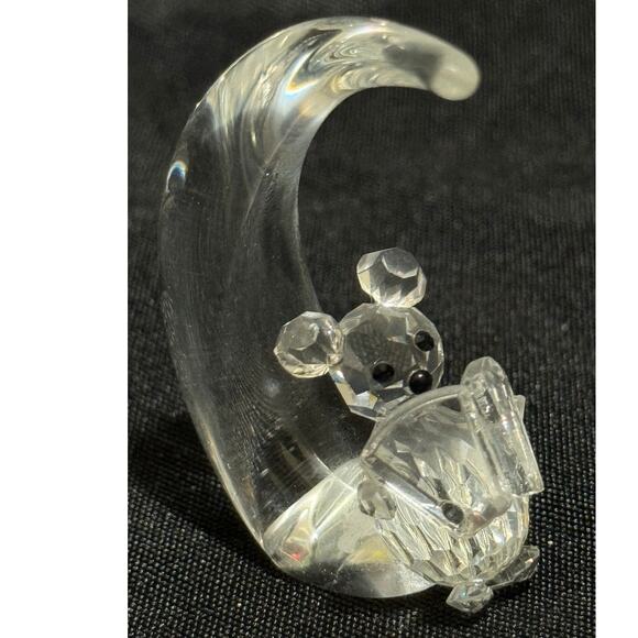 Asfour | Accents | Asfour Egyptian Crystal Mouse Reading On The Moon ...